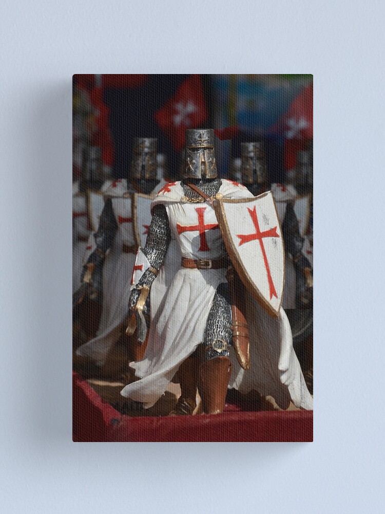 "Knight Templar" Canvas Print by edcat | Redbubble