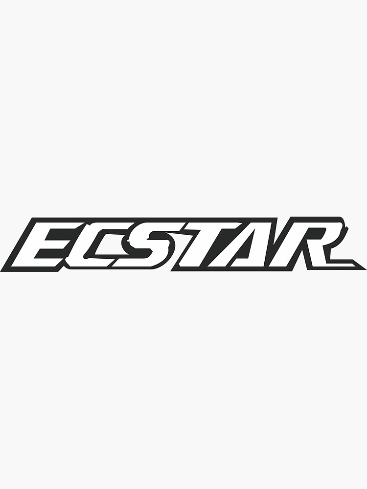 "ecstar suzuki merch" Sticker by bastenodi | Redbubble