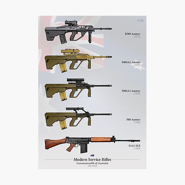 "Service Rifles of Australia" Photographic Print for Sale by ...