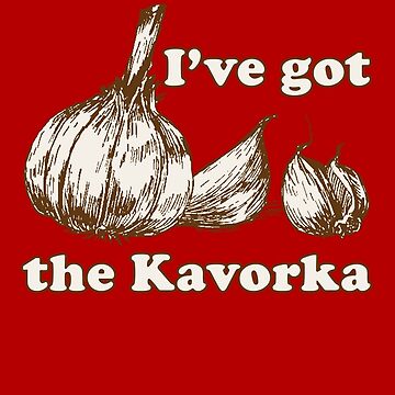 "Kavorka " Sticker for Sale by Texterns | Redbubble