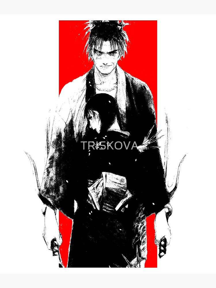 Póster «Espada del inmortal - Manji y Rin» de TRISKOVA | Redbubble