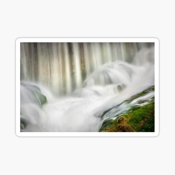 "Moving Water Number Four" Sticker for Sale by RalphGoldsmith | Redbubble