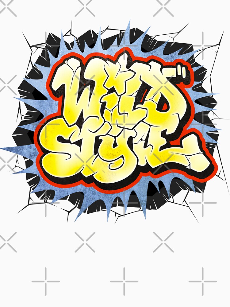 "Wildstyle graffiti tribute (white background)" T-shirt for Sale by ...