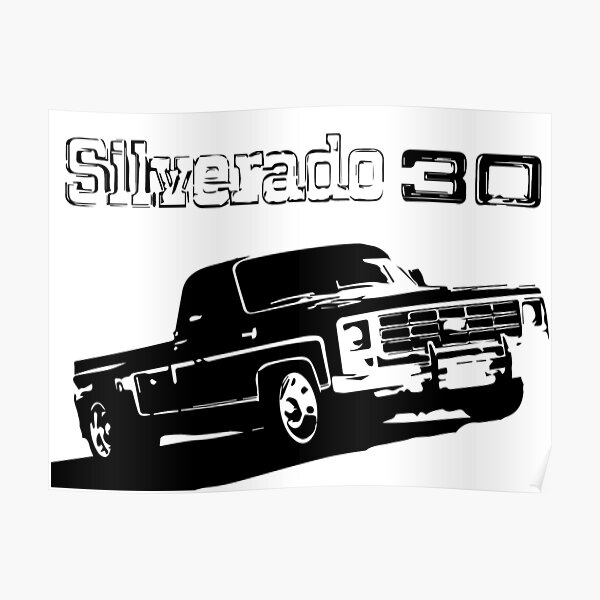 Classic Chevy Truck Posters | Redbubble
