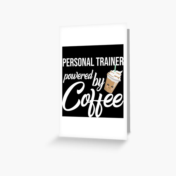 Personal Trainer Greeting Cards | Redbubble