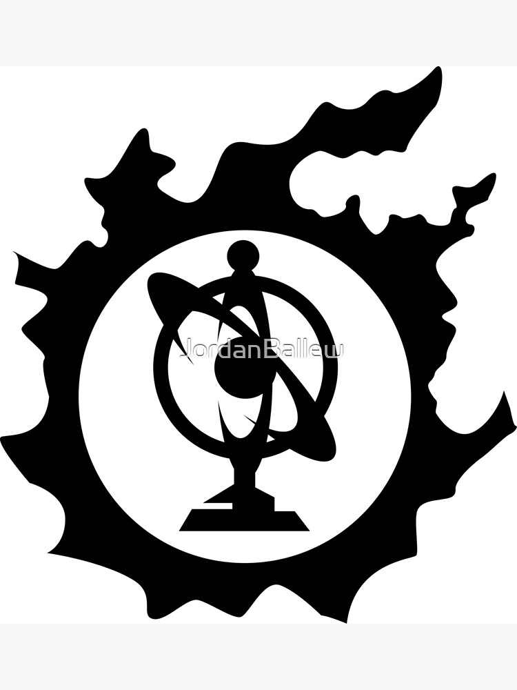 "FFXIV - Arcanist Icon (Black)" Art Print by JordanBallew | Redbubble