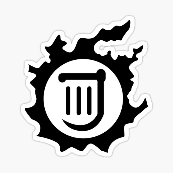 "FFXIV - Bard Icon (Black)" Sticker for Sale by JordanBallew | Redbubble