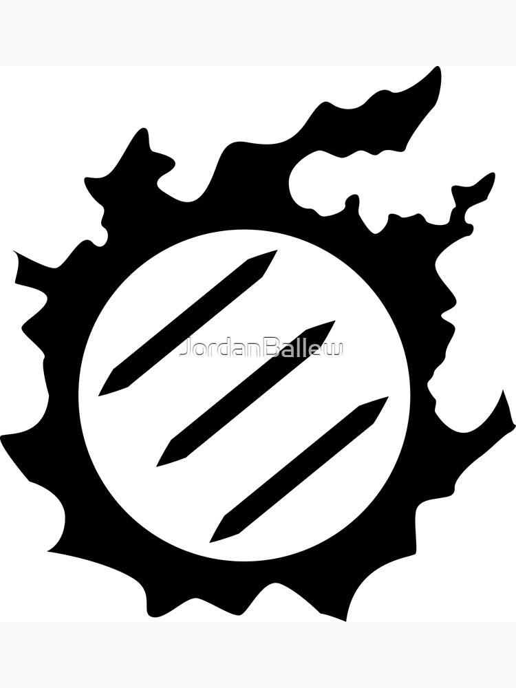 "FFXIV - Monk Icon (Black)" Poster for Sale by JordanBallew | Redbubble