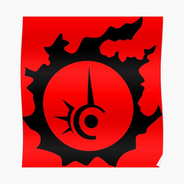 "FFXIV - Red Mage Icon (Black)" Poster for Sale by JordanBallew | Redbubble
