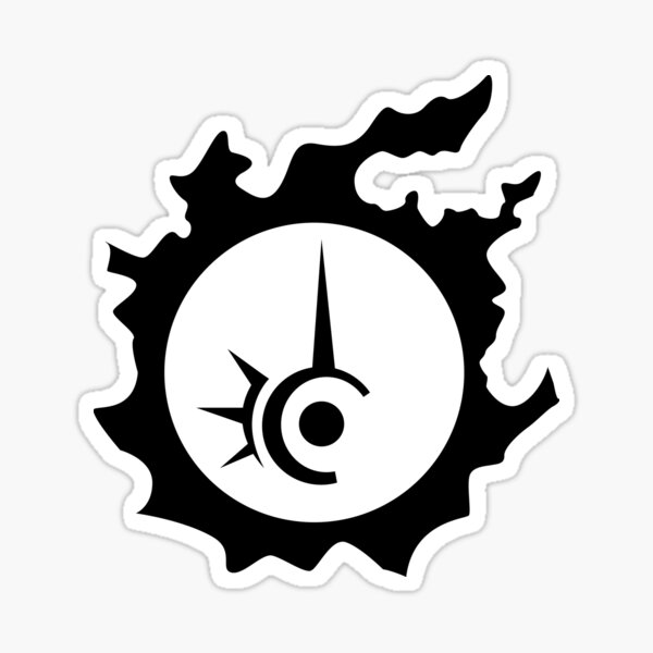 "FFXIV - Red Mage Icon (Black)" Sticker for Sale by JordanBallew ...
