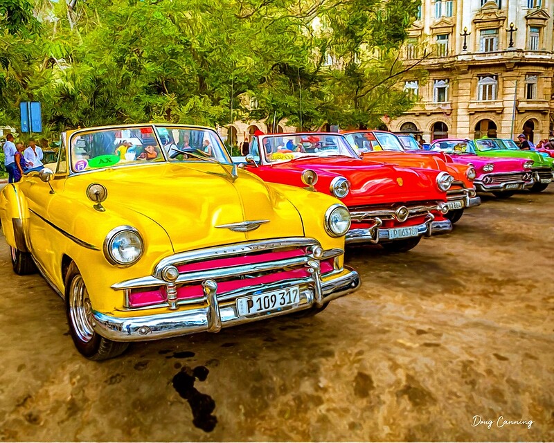 "Taxi Stand" by Doug Canning | Redbubble
