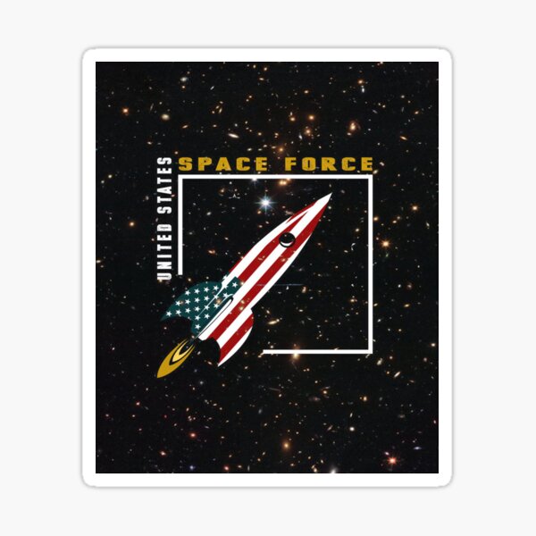 "Space Force" Sticker for Sale by Piazzajohn | Redbubble