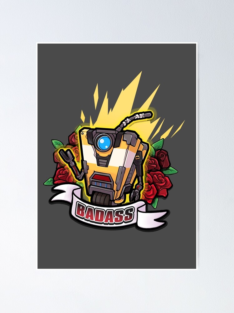 "Badass" Poster by Artgenevieve | Redbubble