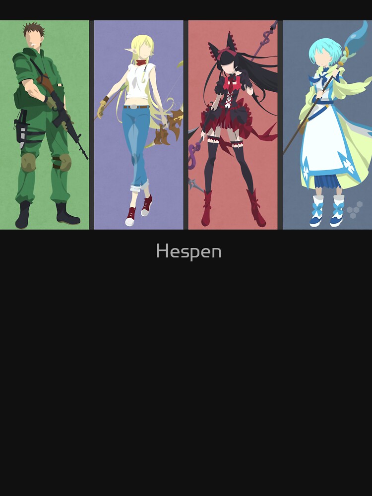 "Gate: Thus the JSDF Fought There!" T-shirt by Hespen | Redbubble