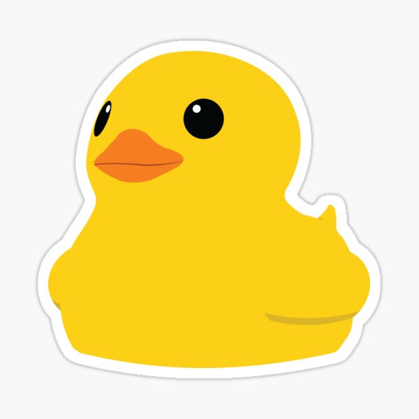 "Rubber Duck #2, 2019 Hong Kong Protest" Sticker for Sale by ...