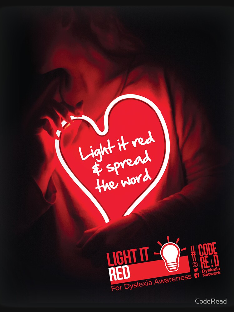 "Light it red & spread the word" T-shirt for Sale by CodeRead ...