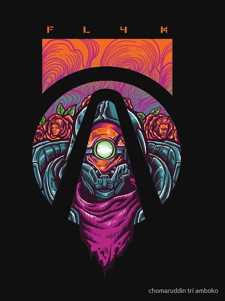 "flak art" T-shirt for Sale by udin90 | Redbubble | borderlands t ...