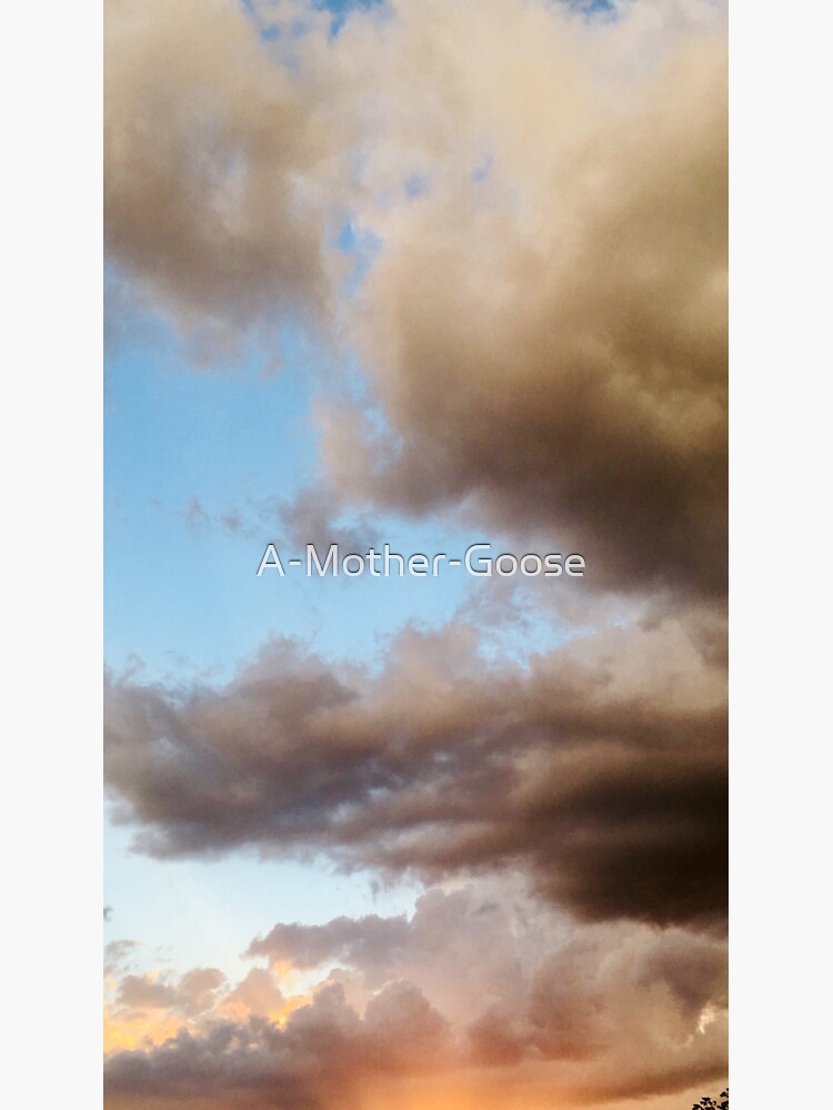 "VSCO Clouds and sunset" Sticker for Sale by A-Mother-Goose | Redbubble