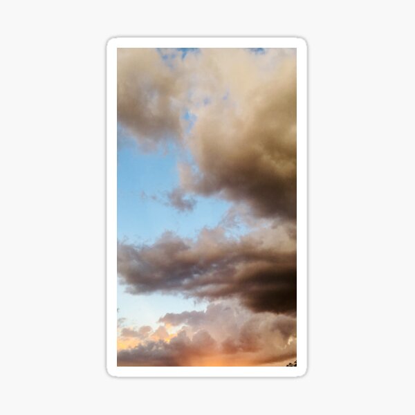 "VSCO Clouds and sunset" Sticker for Sale by A-Mother-Goose | Redbubble