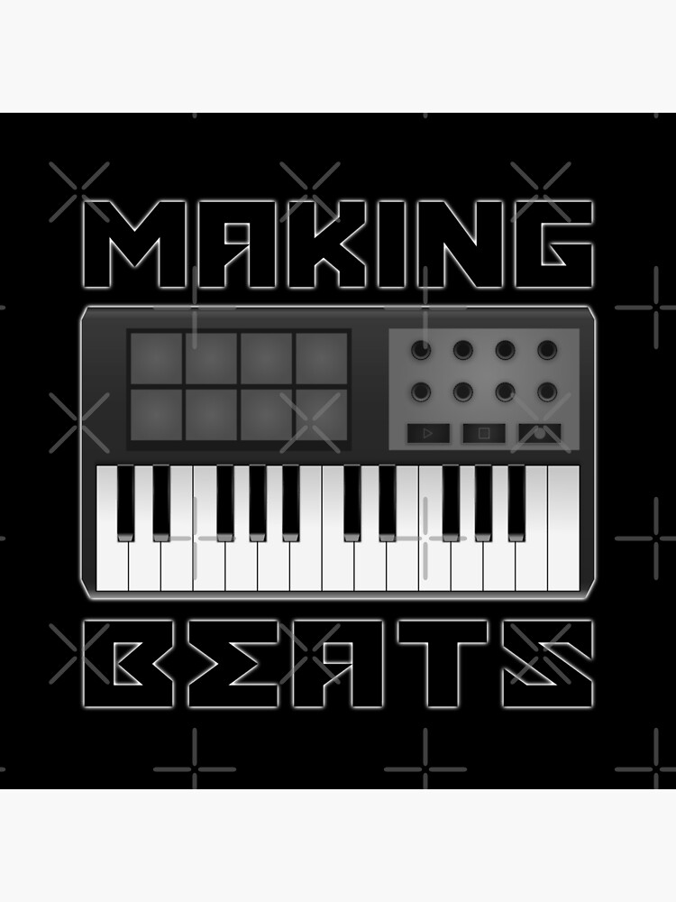 "Making Beats - Outter Glow design" Poster for Sale by onjcdesign ...