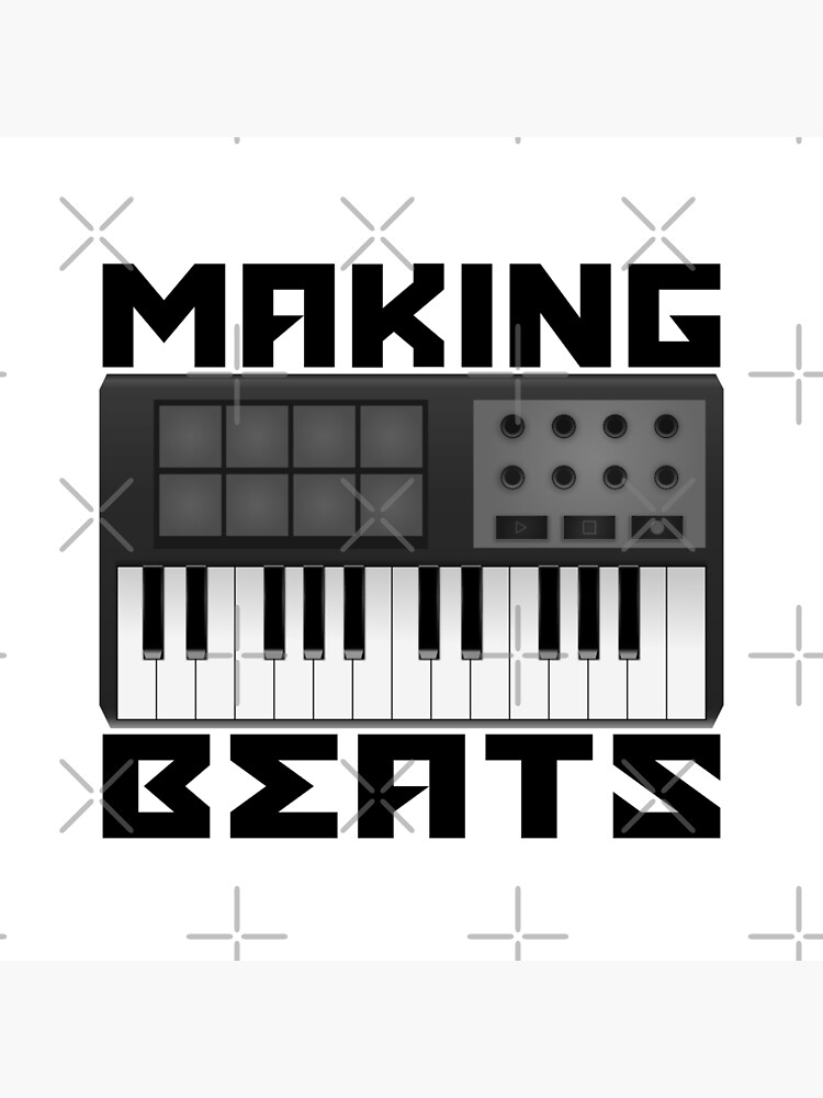 "Making Beats " Poster by onjcdesign | Redbubble