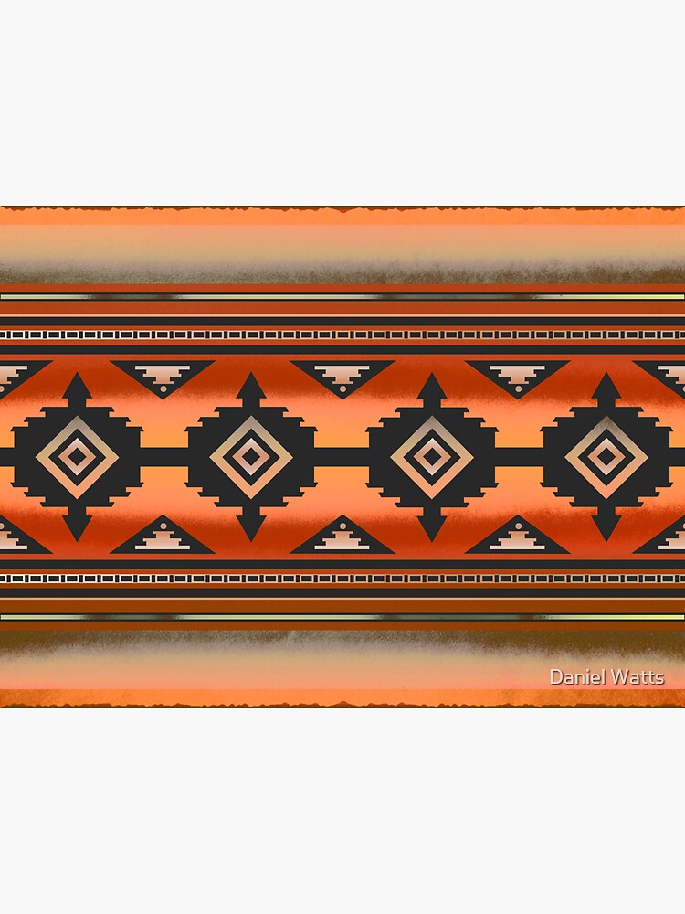 "Canyon | Navajo Rust" Sticker for Sale by Daniel Watts | Redbubble