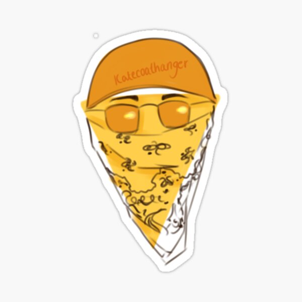 "GEORGE MEMEULOUS TRIANGLE HEAD" Sticker for Sale by katecoathanger ...