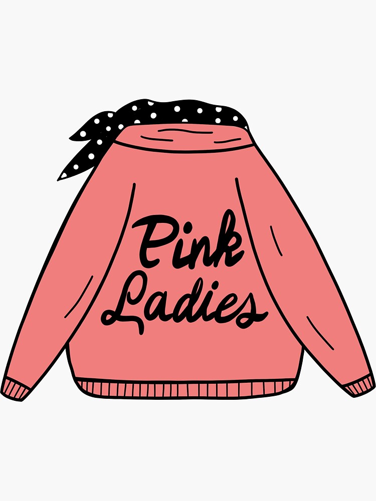 "PINK LADIES" Sticker by sweetgrenadine | Redbubble