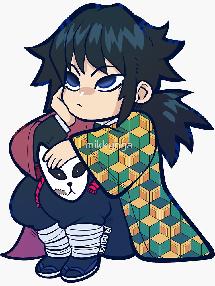 "Giyu" Sticker for Sale by mikkynga | Redbubble