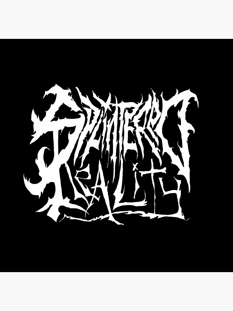 "Splintered Reality Nerd Rock Logo" Art Print for Sale by Splinteredart ...