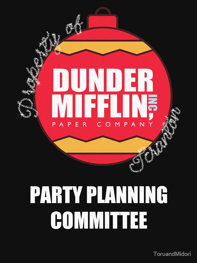 "Christmas Party Planning Committee" T-shirt for Sale by ToruandMidori ...