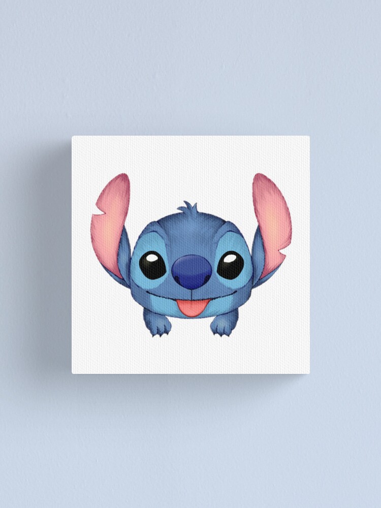"Stitch face" Canvas Print by MOTHERDAUGHTER | Redbubble