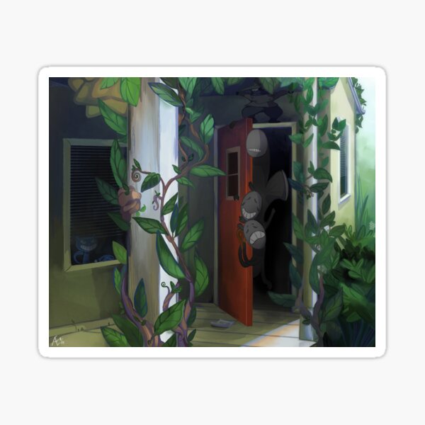 "ooooo a NOTE! " Sticker for Sale by abductedentity | Redbubble