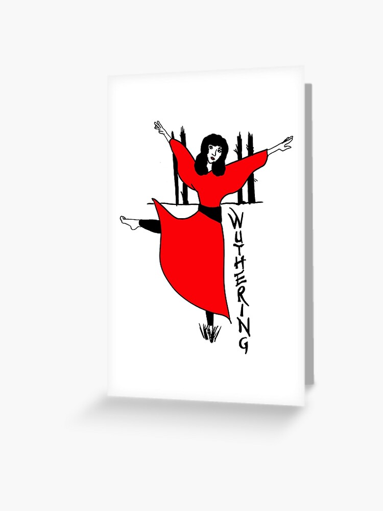 Blank Cards Paper Greeting Cards Wuthering Heights Kate Bush Card etna ...