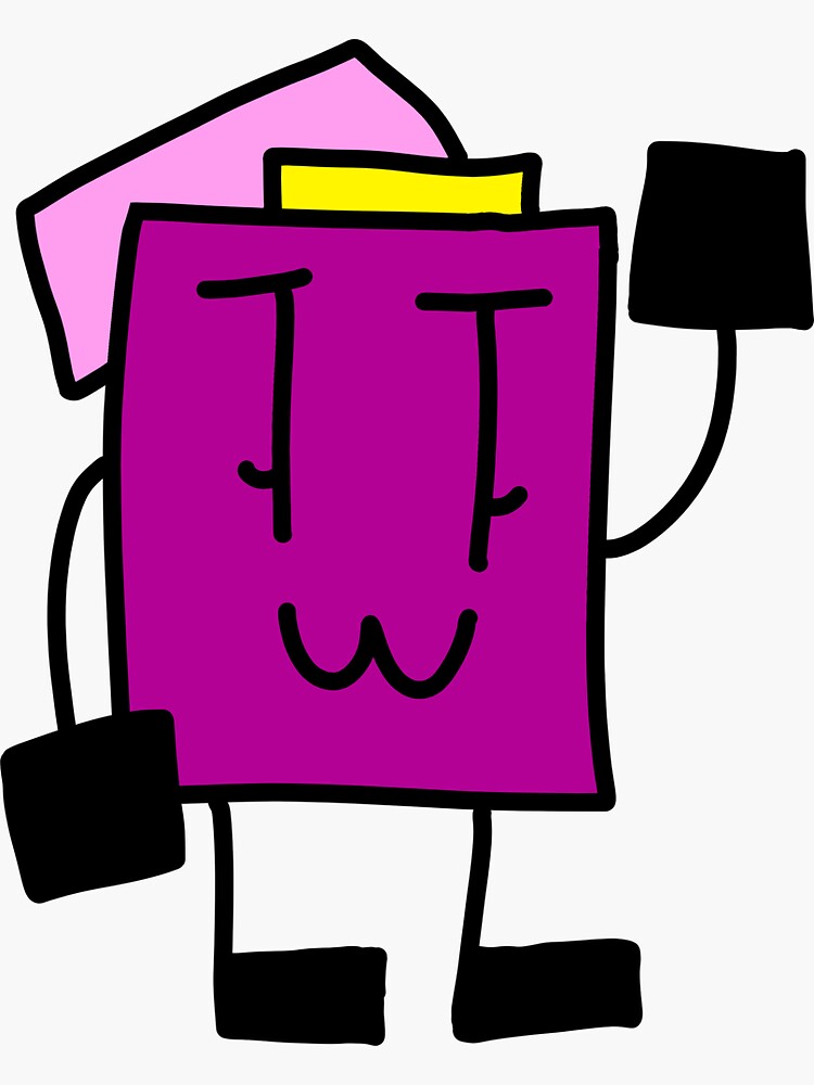 "Square Girl" Sticker by Triman | Redbubble