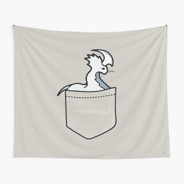 "Rimworld Gaming Pocket Tee Thrumbo chewing pine tree branch funny meme ...