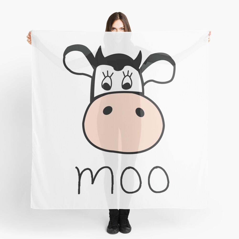 Pañuelo «Vaca Moo» de VEDesign | Redbubble