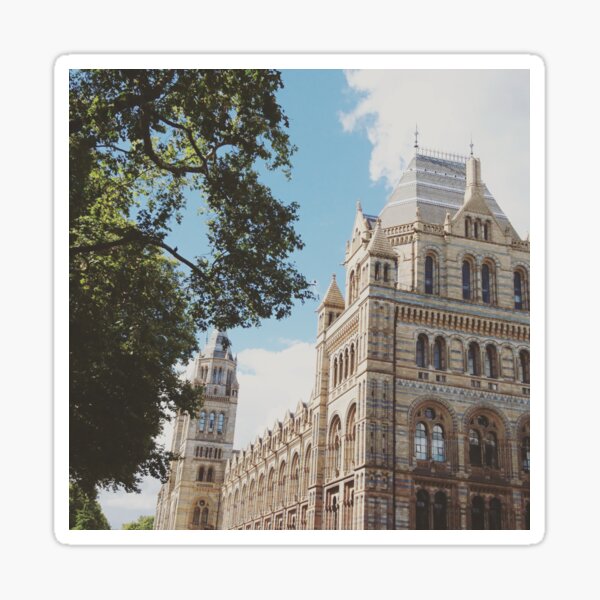 "Natural History Museum " Sticker for Sale by InternetTime | Redbubble