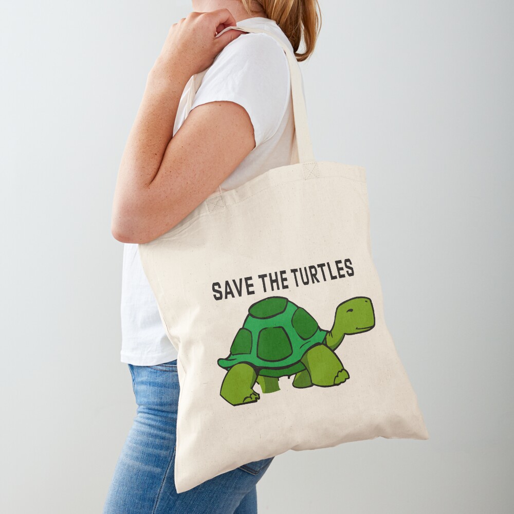 "Save the Turtles" Tote Bag for Sale by blissery | Redbubble