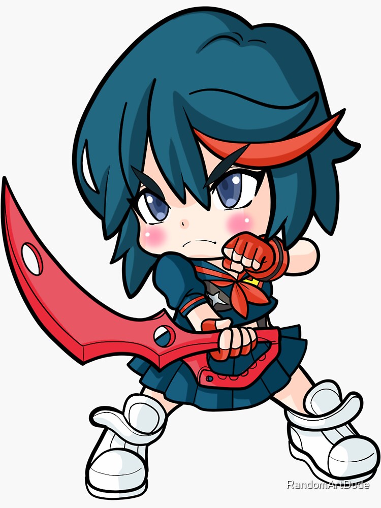 "Ryuko matoi" Sticker for Sale by RandomArtDude | Redbubble