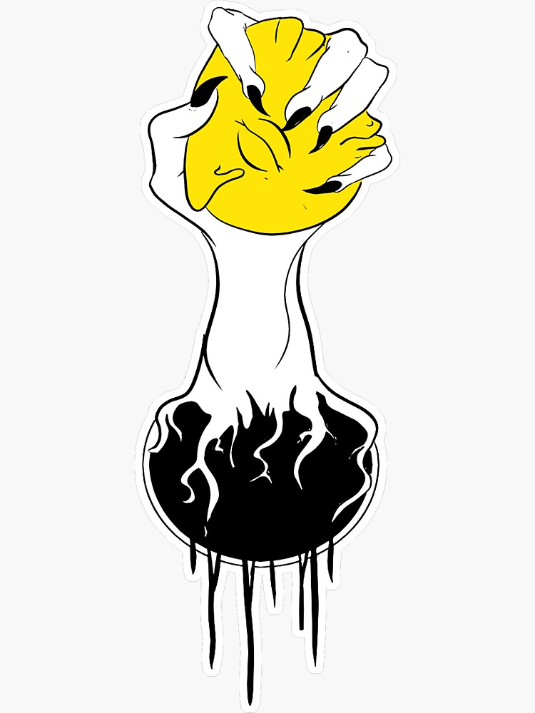 "Grasping behelit Gold" Sticker for Sale by scinderr | Redbubble