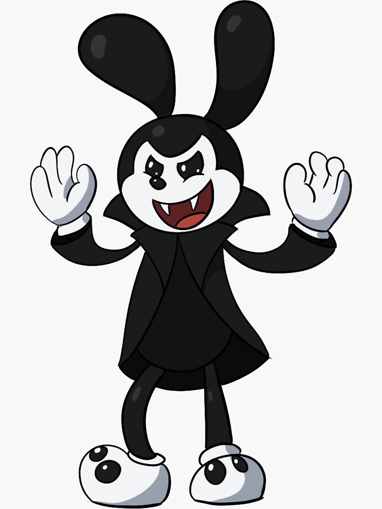 "Rarity Rabbit - Vampire Costume" Sticker for Sale by Levielise | Redbubble