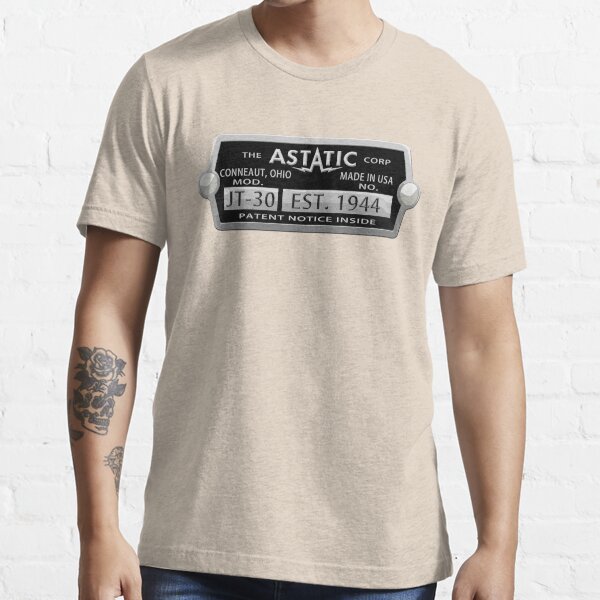 "Astatic JT30 Tag" T-shirt for Sale by brandonrankin | Redbubble ...