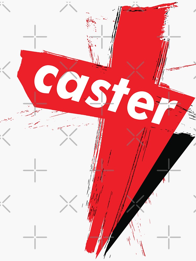 "Caster Words Gamer Use" Sticker for Sale by WordsGamersUse | Redbubble