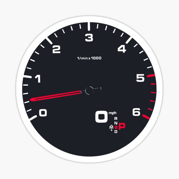 "Porsche Panamera 4S Tachometer Clock" Sticker for Sale by bcp-porsche ...