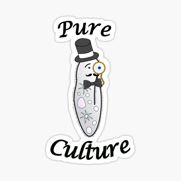 "Pure Culture - Fancy Paramecium" Sticker for Sale by chytridoodles ...