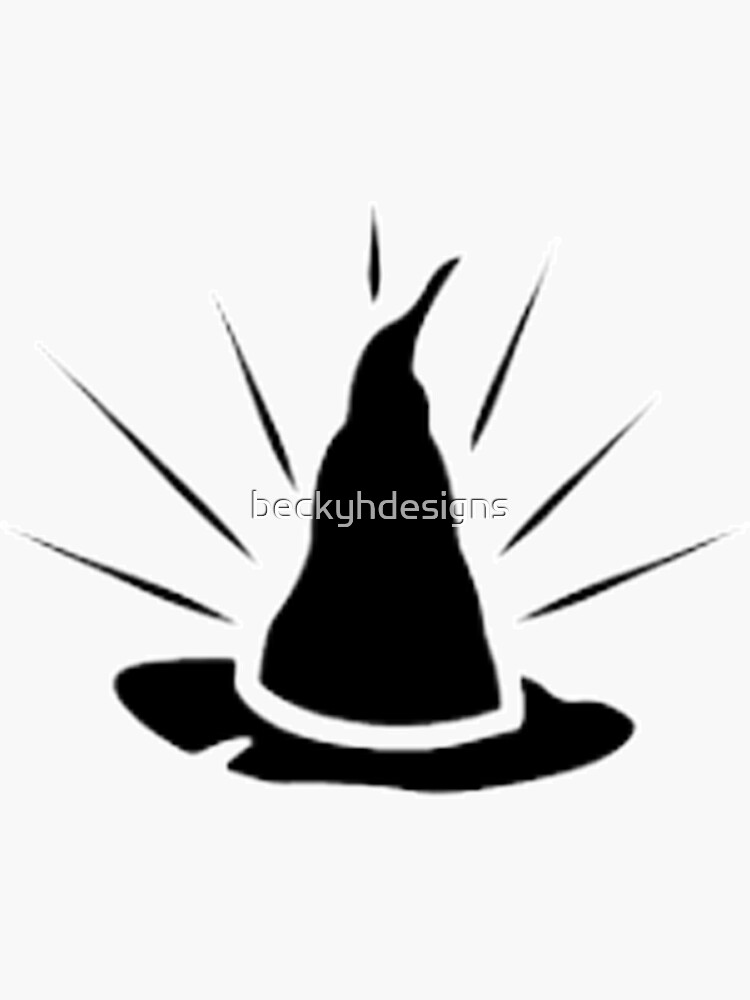 "Sorting Hat" Sticker for Sale by beckyhdesigns | Redbubble