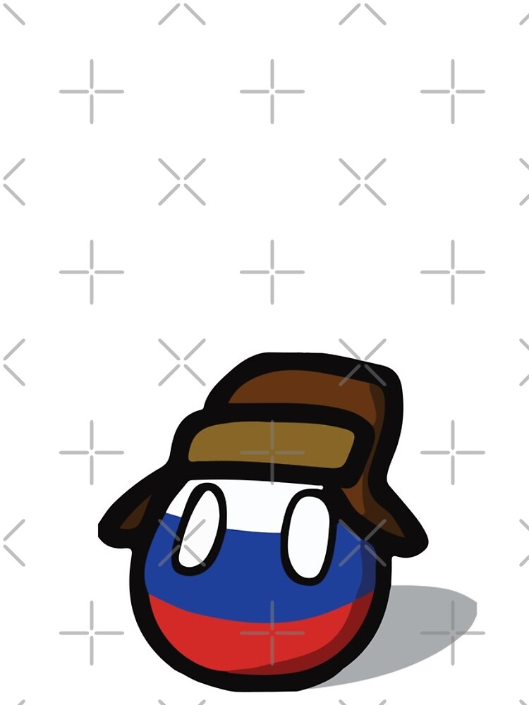 "Russia RussiaBall Polandball memes Russian with fur hat and Russia ...