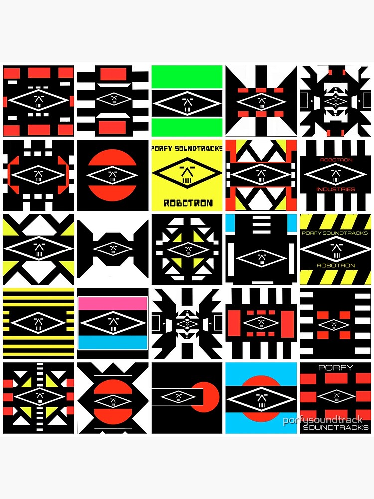 "Robotron Collage " Poster for Sale by porfysoundtrack | Redbubble