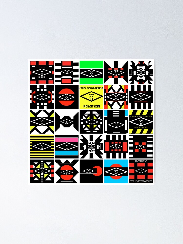 "Robotron Collage " Poster for Sale by porfysoundtrack | Redbubble
